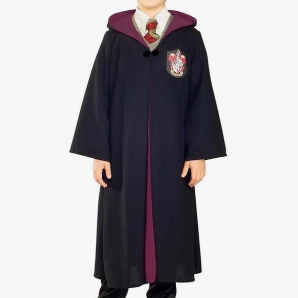 Rubie's | Costumes | Fleece Harry Potter Gryffindor Deluxe Robe | Poshmark